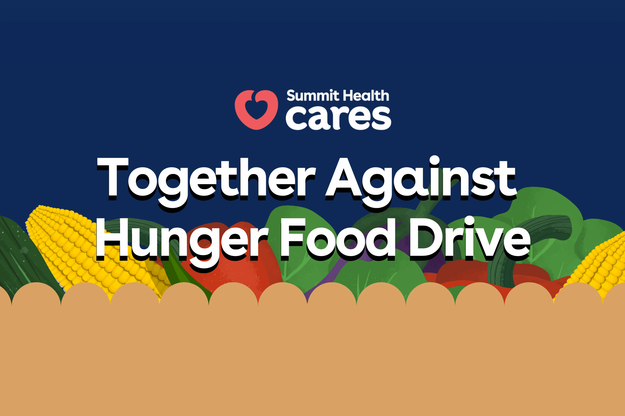 Together Against Hunger Food Drive | Summit Health Cares